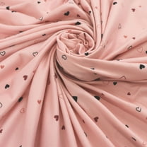 Romex Textiles Polyester Spandex Precut Knit Fabric with Valentine's ...