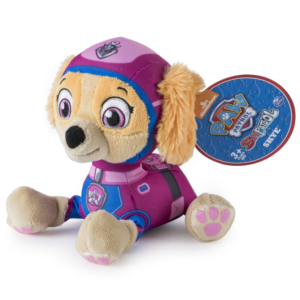 Paw Patrol - 8" Plush - Sea Patrol - Skye - Walmart.com - Walmart.com
