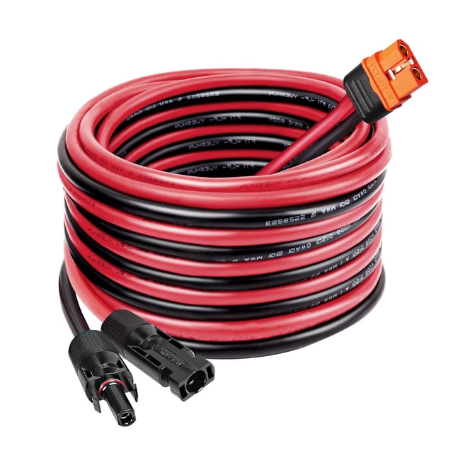 Solar To Xt60I Cable 10Awg - Mookeerf 15Ft Solar Panel To Xt60I Adapter ...