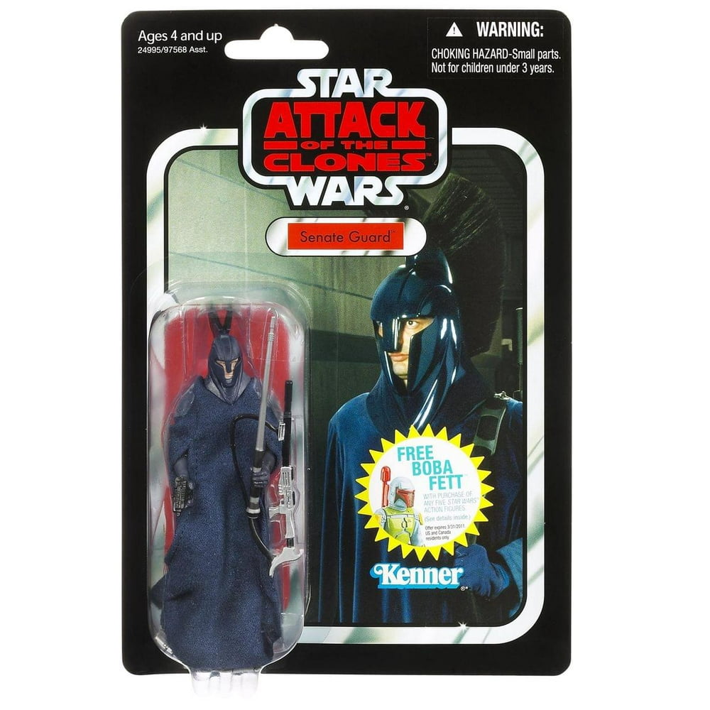 Star Wars Vintage Collection 2011 Senate Guard Action Figure - Walmart ...