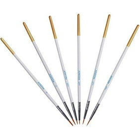 12 Pc Artist Paint Brush Set Watercolor Acrylic Painting Pointed ...