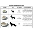 Precious Tails Vegan Leather Deep Dish Cave Cat Dog Pet Bed - Small ...