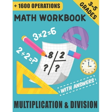 Multiplication & Division Workbook : Math Grade 3-5 with Key Answers ...