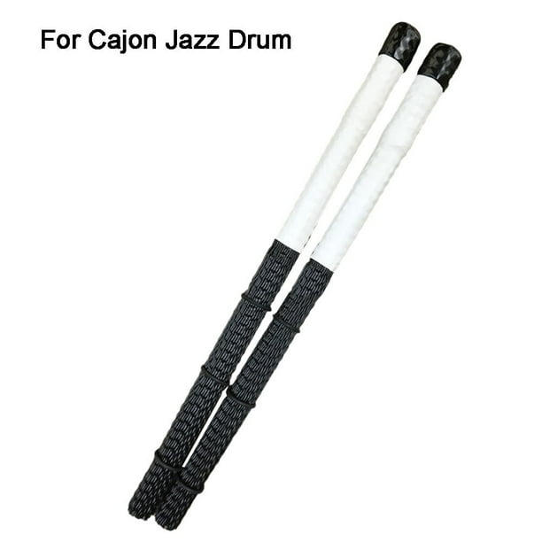 Professional Wavy Cajon Jazz Drum brush Rod Sticks Percussion Parts ...