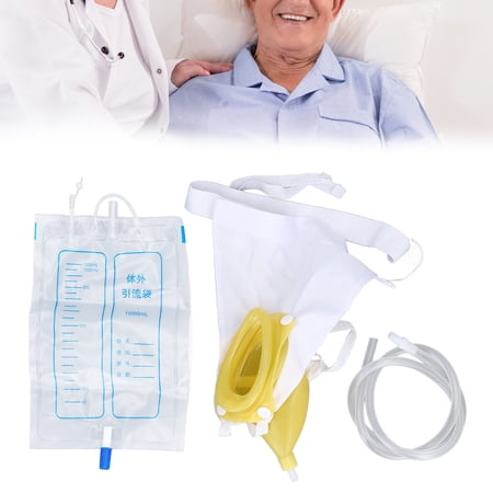 Urine Collector, Portable Wearable Collection Urinal Bag Ventilate ...