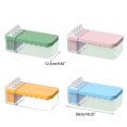 Oasiva 2in1 Ice Cube Maker Ice Cream Molds with Storage Container Box ...
