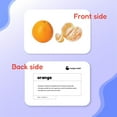 Hungry Brain Fruits Flash Cards for Babies and Infants for Early ...
