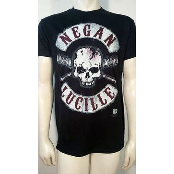 The Walking Dead Negan Lucille Crossed Bats Rick Grimes Carl Glenn T ...