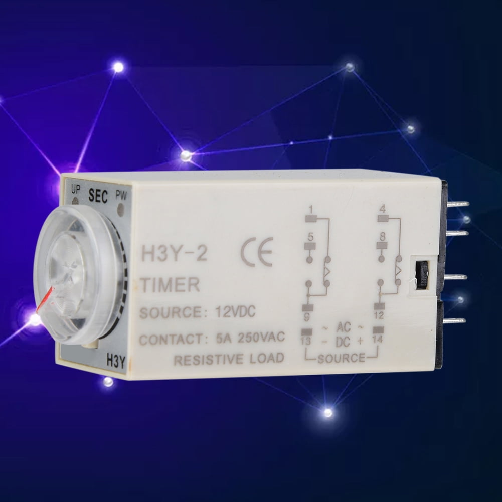 Power On Time Relay Power On Delay Timer H3Y-2 Power On Time Relay ...