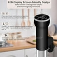 Sous Vide Cooker WiFi, 1000W, IPX7 Waterproof, Immersion Circulator for ...