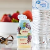 Great Value Grape Clear Liquid Drink Enhancer, 1.62 fl oz Bottle ...