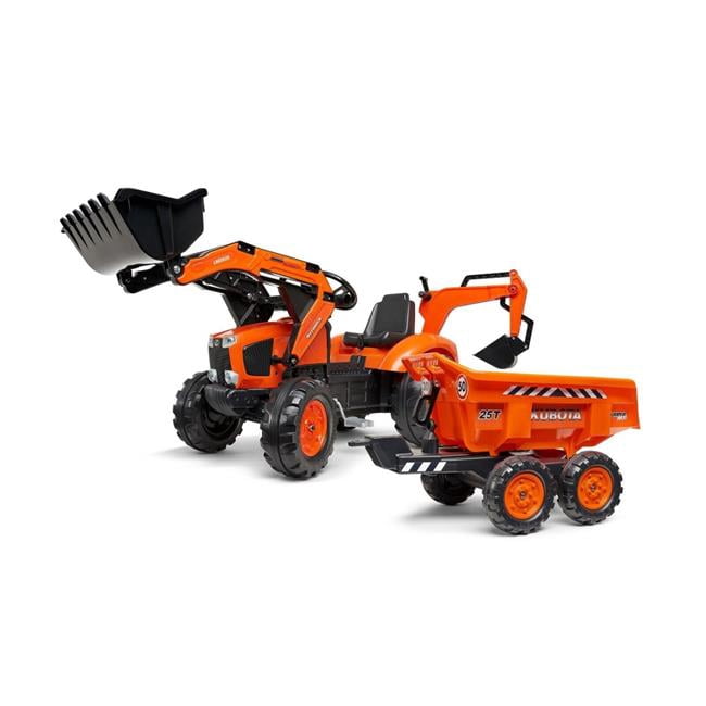 Falk FA2090W 30 x 23 x 87 in. Pedal Ride on Loader & Maxi Tilt Trailer ...