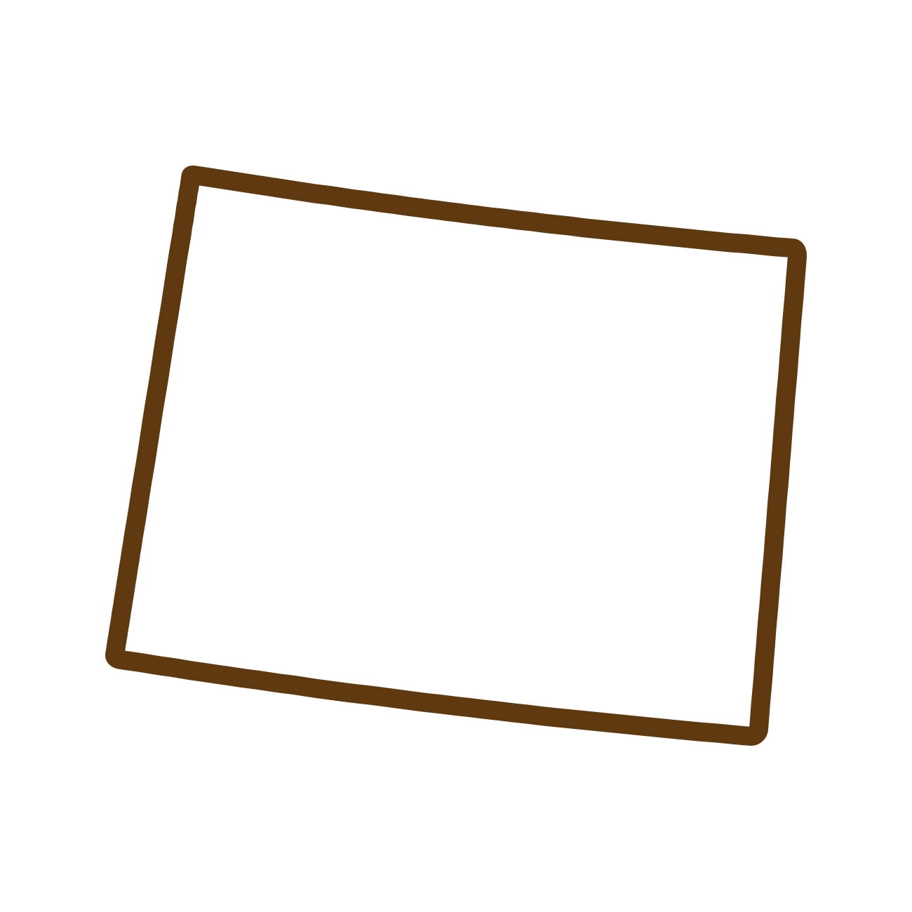 Wyoming Outline Sticker Decal Die Cut - Self Adhesive Vinyl ...