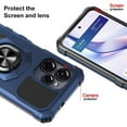 For BLU View Speed Ultra 5G B1660V Robotic Ring Kickstand Phone Case ...