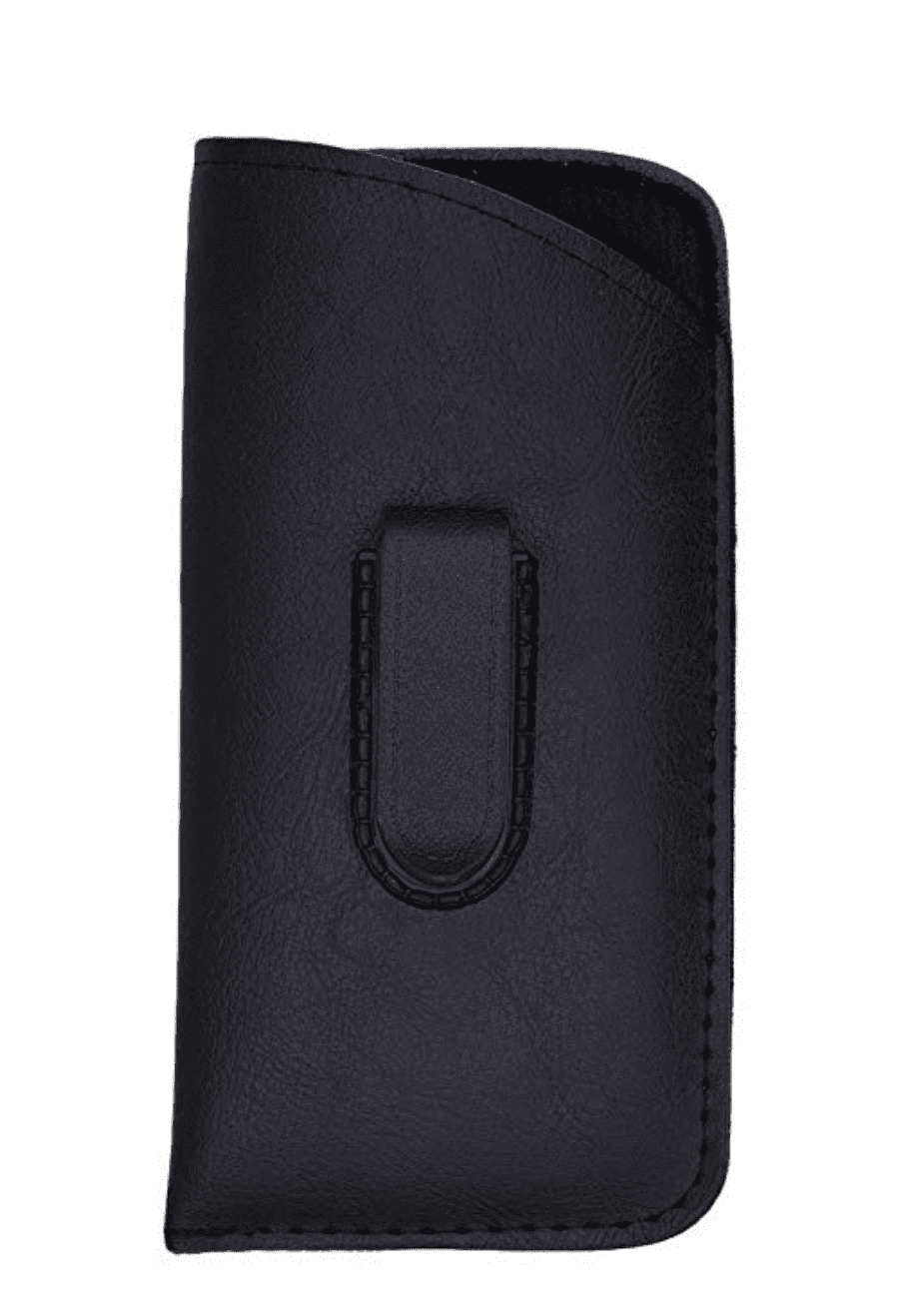 Black Slip In Glasses Case Sleeve with Pocket Clip – Protects Eyewear ...