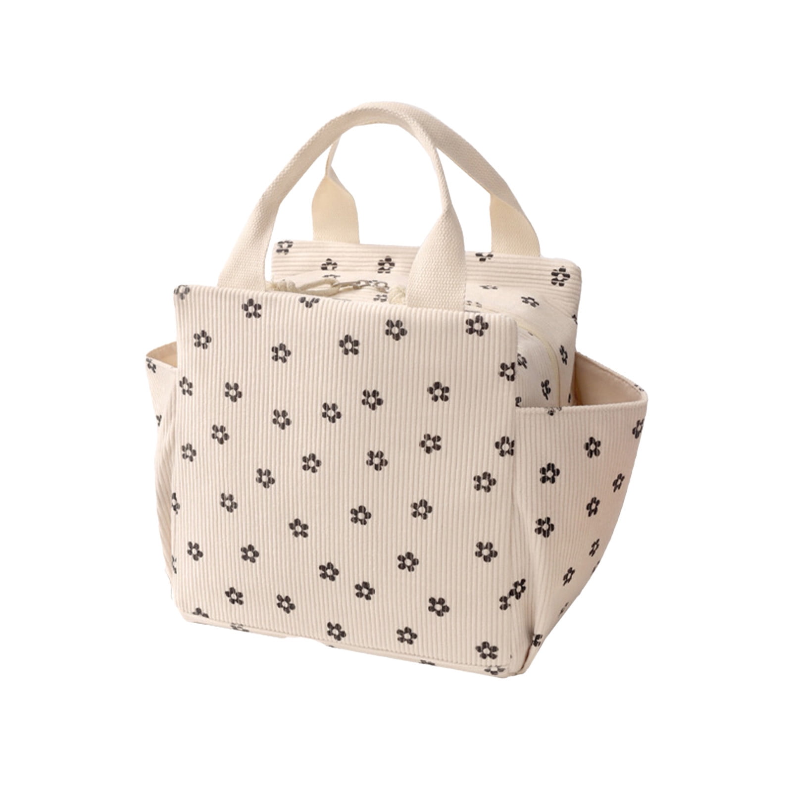 Click here for Wloeloew B Lunch Bag For Women Men Cute Corduroy L... prices