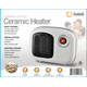 Soleil Electric Personal Ceramic Mini Heater 250W Indoor White MH-08W ...