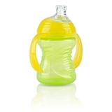 Nuby No-Spill Grip N' Sip Trainer Soft Spout Sippy Cup, 8 fl oz, 3 Count - Walmart.com