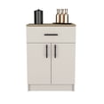 LHYY Pantry Organizer Cabinet 33"H,One Drawer,Two Interior Shelves,Two ...