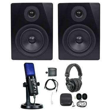 Rockville Home Music Equipment Studio Recording Full Setup Kit ...