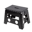 Mainstays One Step Folding Step Stool, Black Plastic - Walmart.com