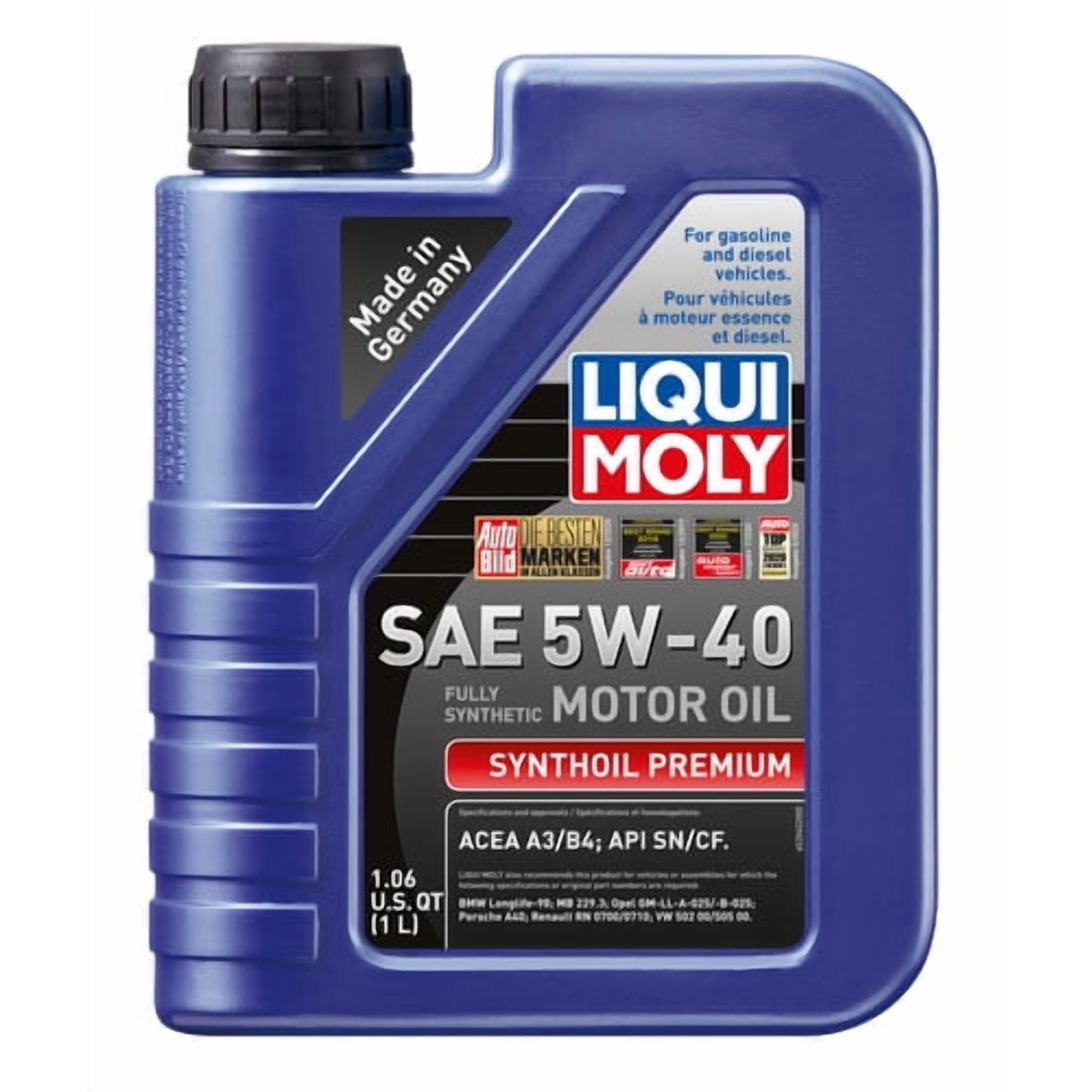 Click here for Liqui Moly Oil 2040 Synthoil Premium; Sae 5w-40; S... prices