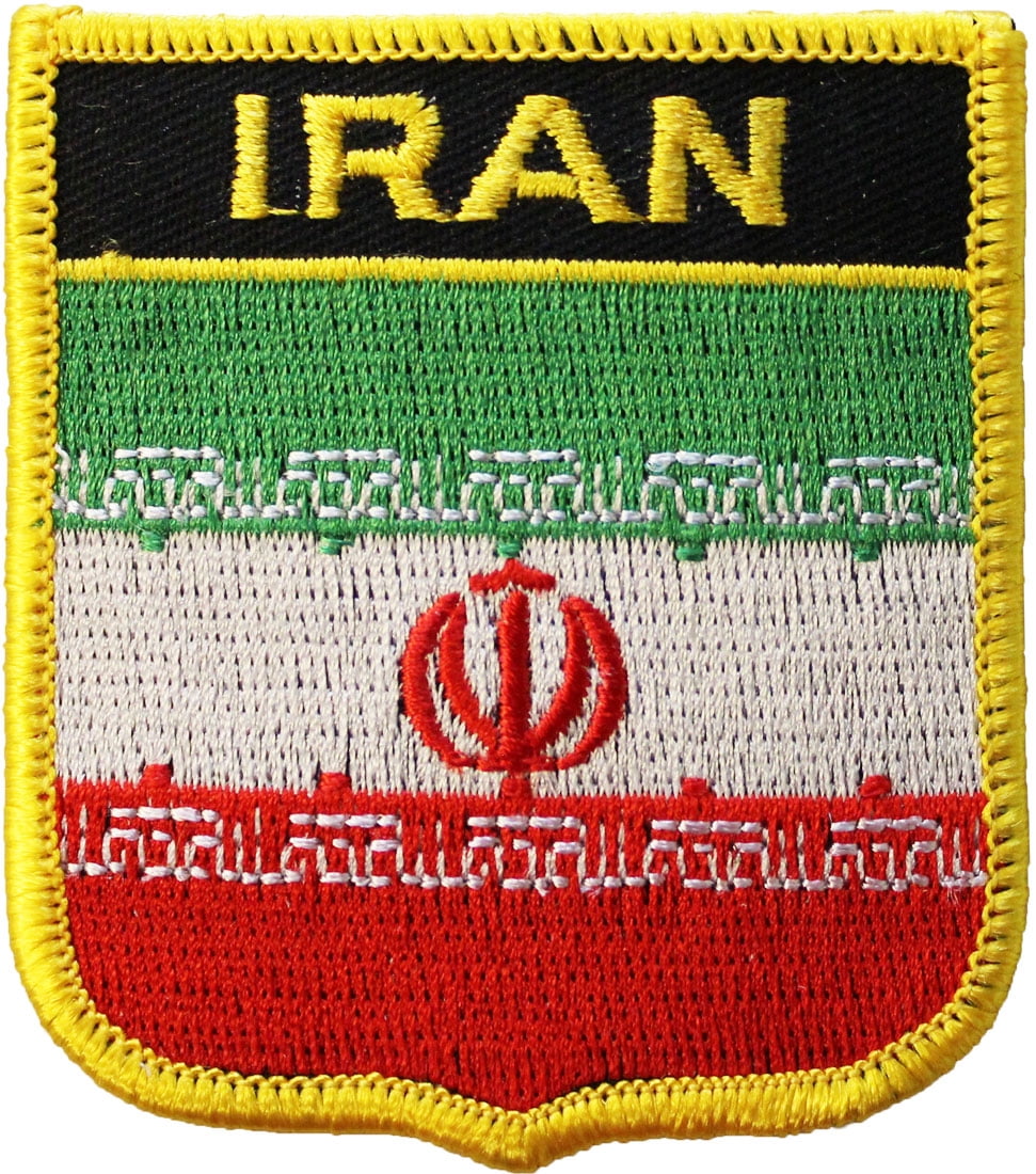 Iran Shield Patch - Walmart.com