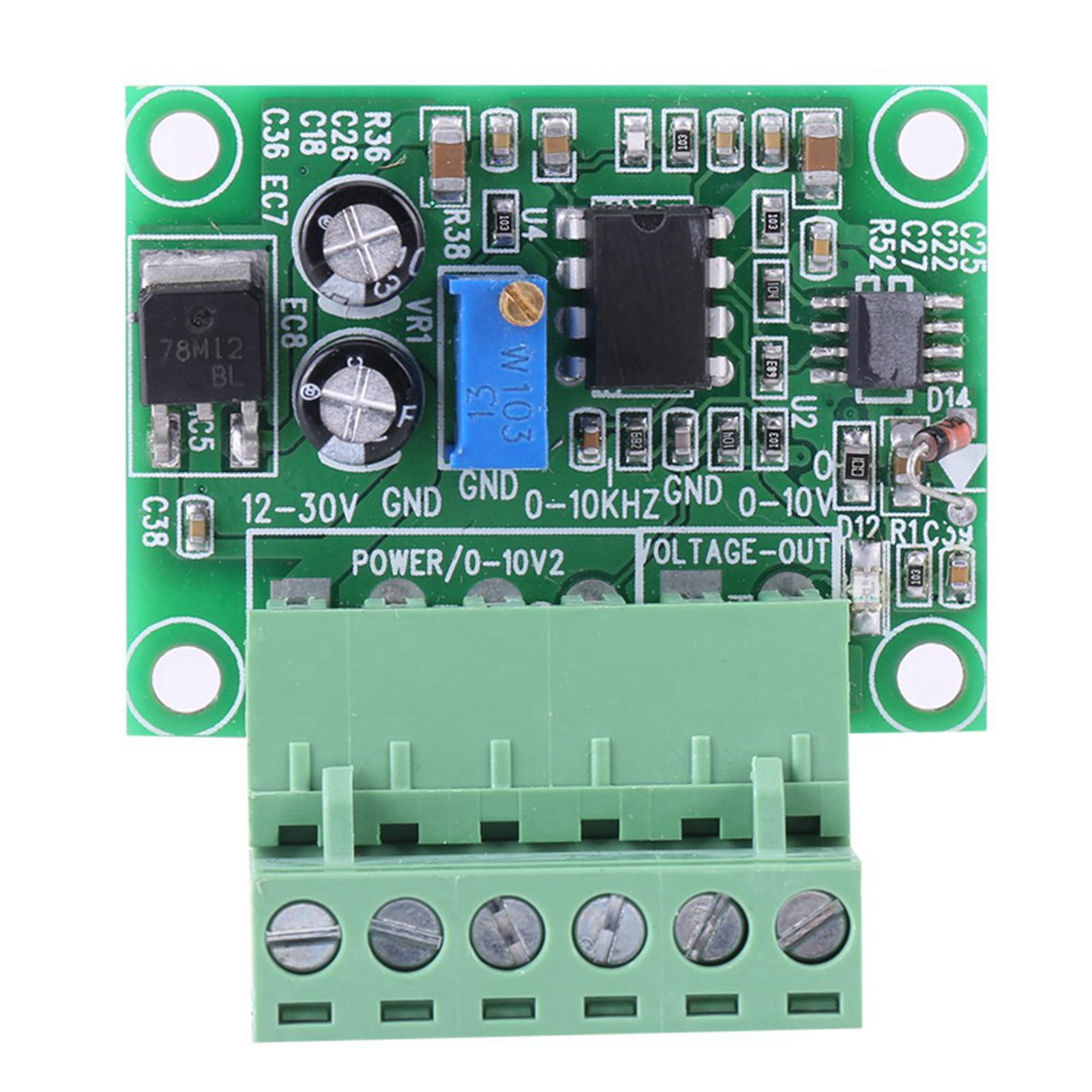 F/V Converter, Stable Frequency To Voltage Module, 5Ma For Motion ...