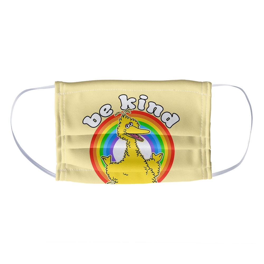 Sesame Street Be Kind 1-Ply Reusable Face Mask Covering, Kids - Walmart.com