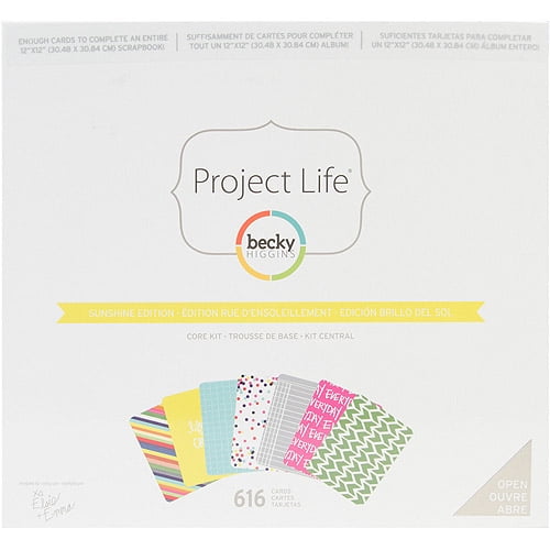 Project Life Core Kit, Sunshine Edition - Walmart.com