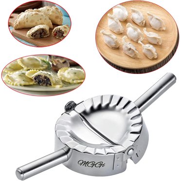 EQWLJWE Dumpling Maker Press 2in1 Empanada Skin Molds for Dumplings ...