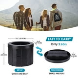 TRIPTIPS Portable Foldable Toilet for Car, Camping, Hiking, Boat Trips ...