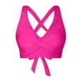 JUMESGU Bikini Tops for Women Women's Triangle Bikini Top Push up ...