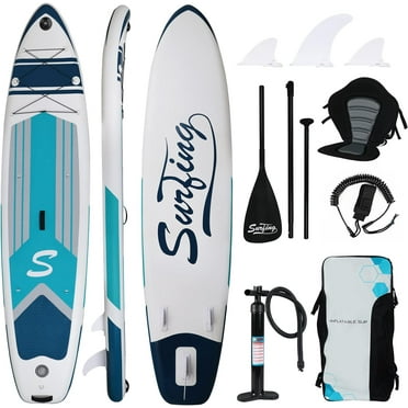 SereneLife SLSUPB06 - Kids/Youth Inflatable Stand Up Water Paddle-Board ...