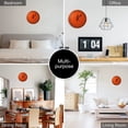 1pc 2D Flat, Silent Round Wall Clock Roman Numeral Clock Face Design ...