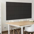 Cork Board Alternative Felt Bulletin Board Tiles,6Pcs Slats Wall ...