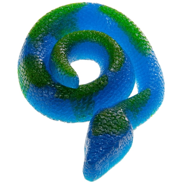 Giant Gummy Snake-Blue Raspberry & Green Apple - Walmart.com - Walmart.com