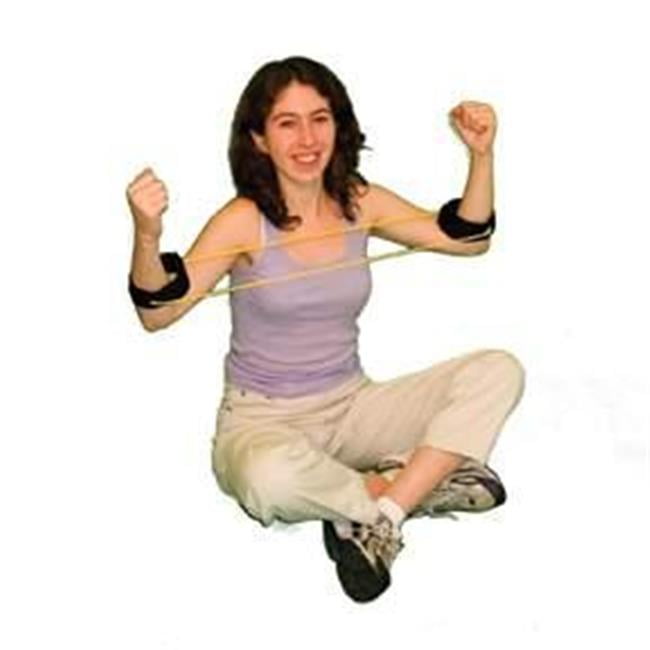 CanDo tubing exerciser with ankle cuffs, tan - Walmart.com