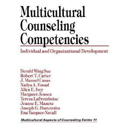 Multicultural Counseling Competencies: Individual and Organizational ...