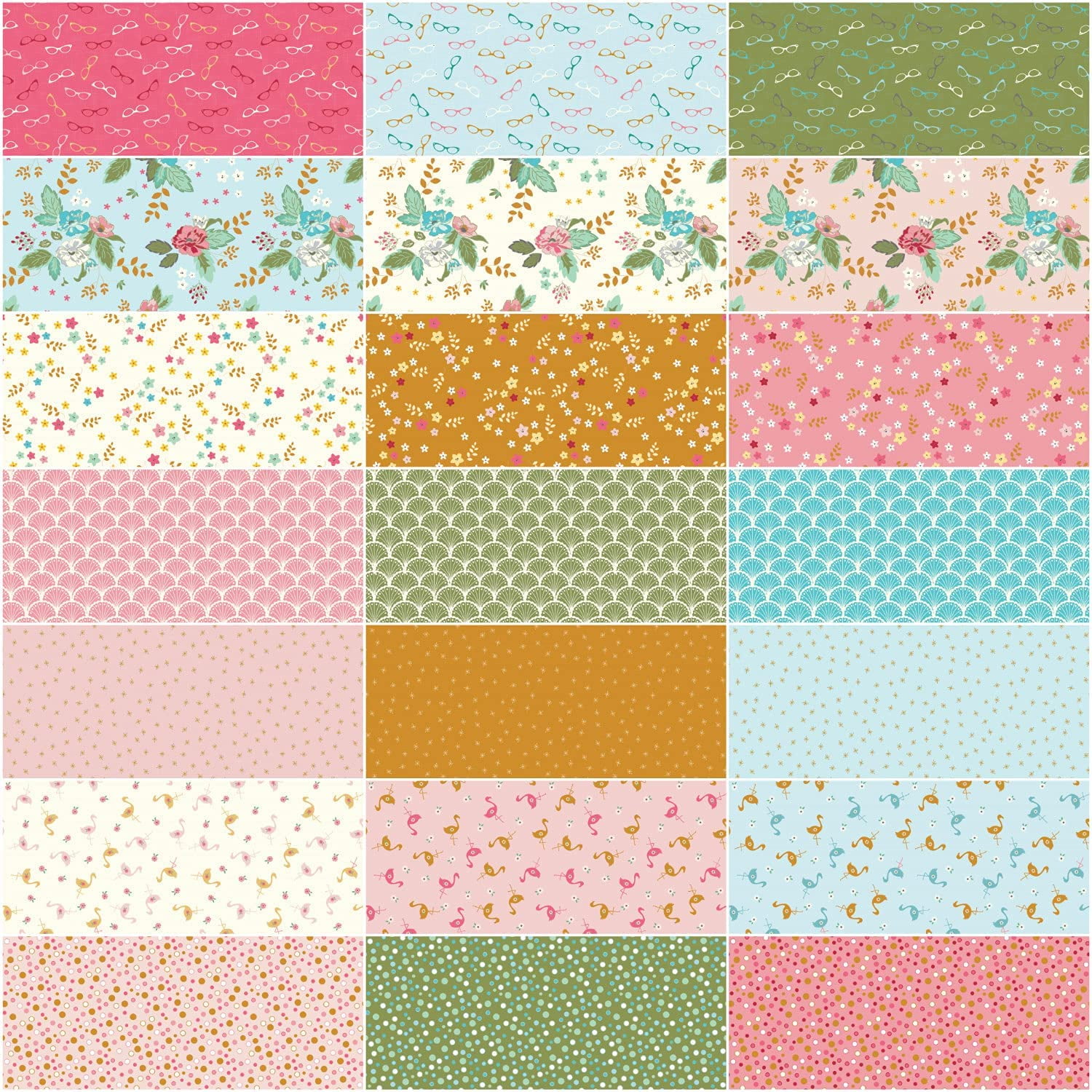 Visual Arts 3 Sparkle Fabrics Stardust 12 Yard Bundle by Beverly ...