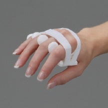 DeRoyal LMB Soft-Core Ulnar Finger Deviation Splint, Left Small ...