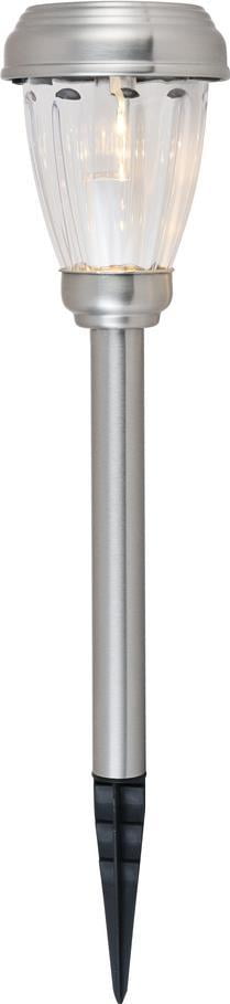 Pathway Light Post Contemporary Silver Pack 6 Stainless Steel Outdoor ...