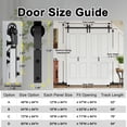 48" X 84" Closet style Double 1 Lattice Shapes Bi-Fold Barn Door With ...