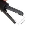 2 Pieces Alligator Clips with Button Plastic Terminal Test Clamps for ...