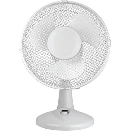 12" 3 Speed Oscillating Electric Desk Home Office Fan | Walmart Canada