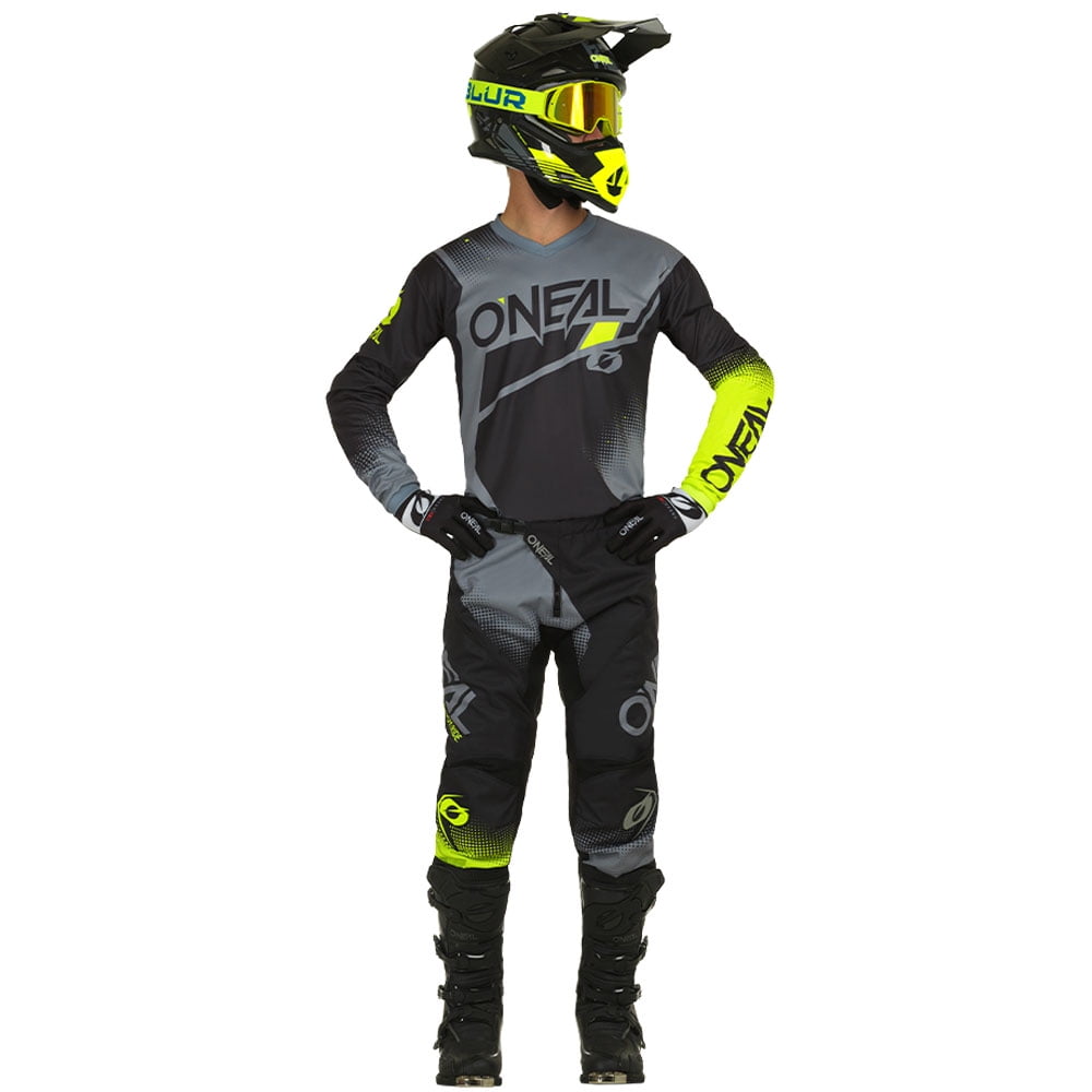 Protective Pants Automotive ONeal Element Villain Neon Yellow Adult ...