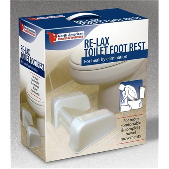 Bulk Buys Re-Lax Toilet Foot Rest Case Of 4 - Walmart.com