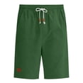 Bosfbaoi Mens Shorts Classic Fit Casual Shorts Expandable Waist ...