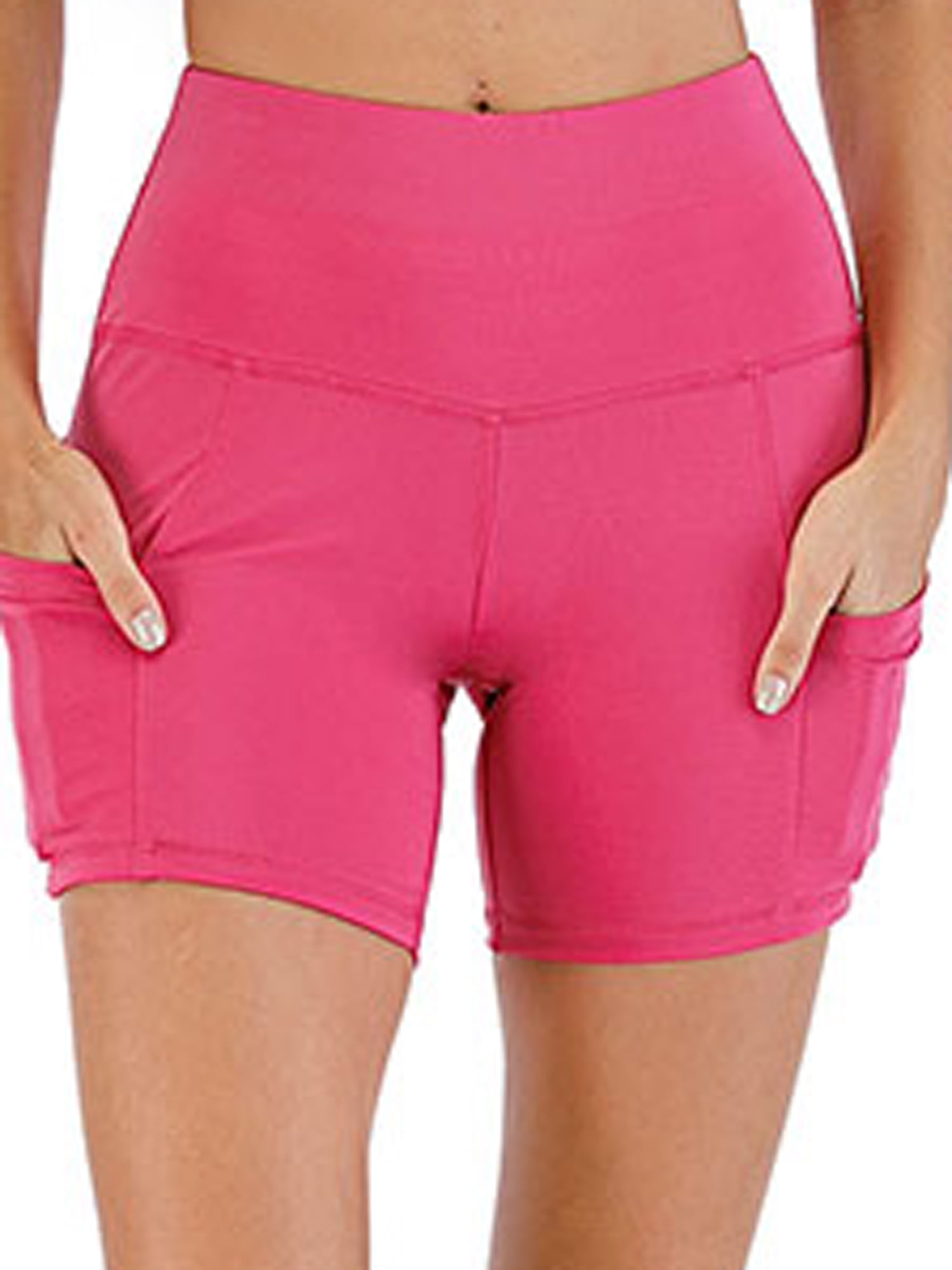 DODOING 2 Packs High Waist Workout Butt Lifting Yoga Shorts for Women ...