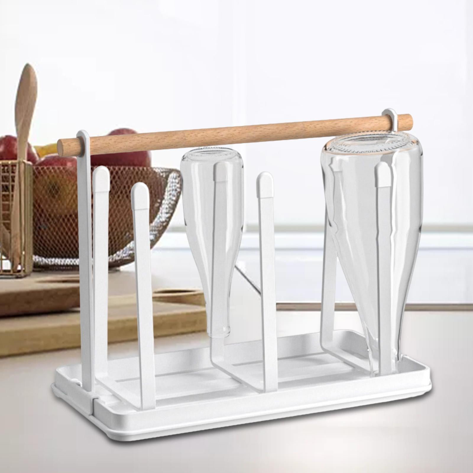 Mug Holder Drying Rack Stand Utensil Drain Tray Iron Durable Display ...